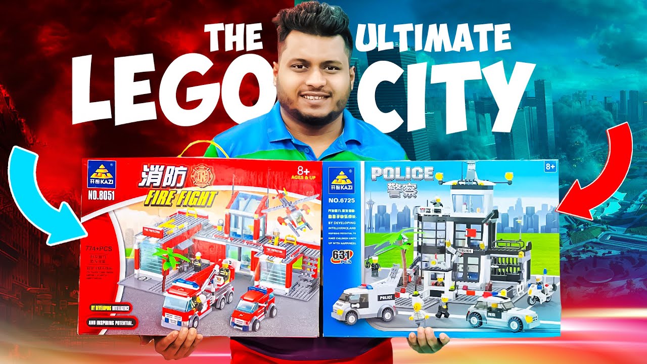 Police Or Firefighter Lego City Which You Want To Pick ?😁I Lego City In ...