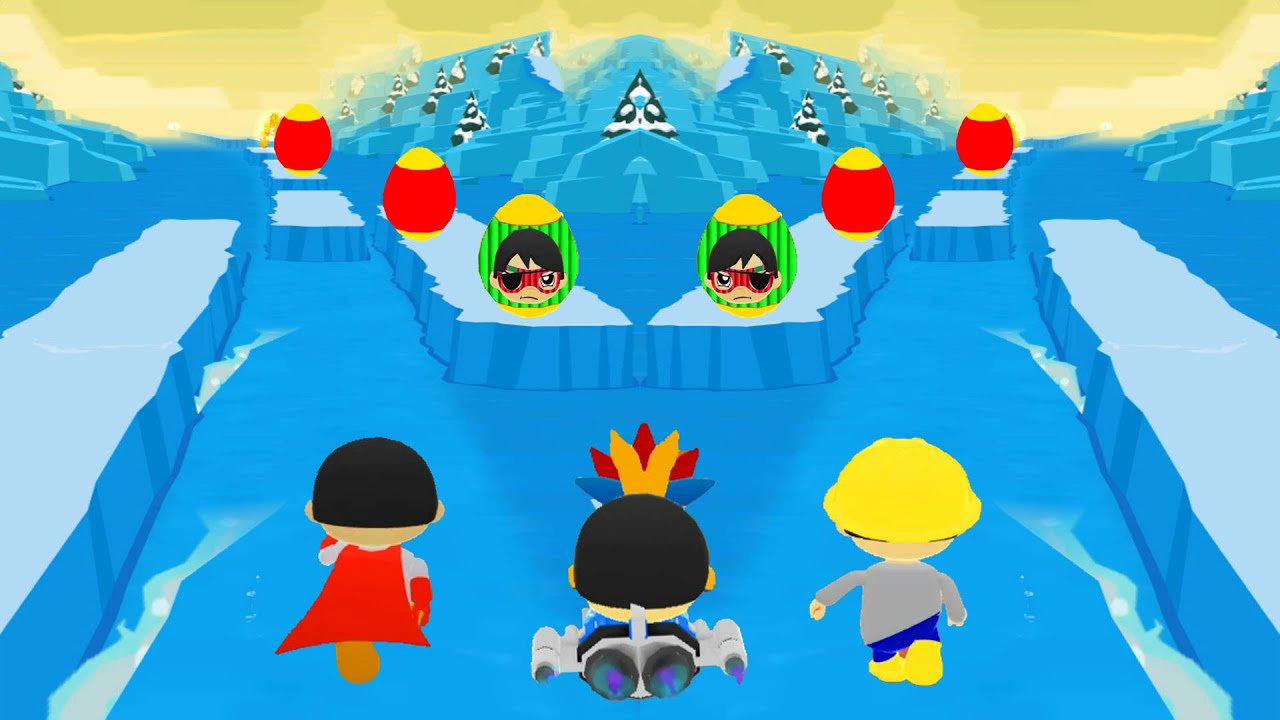 TAG WITH RYAN RALLY RACER RYAN WITH ROCKET VS RED TITAN VS DEEP SIX ...