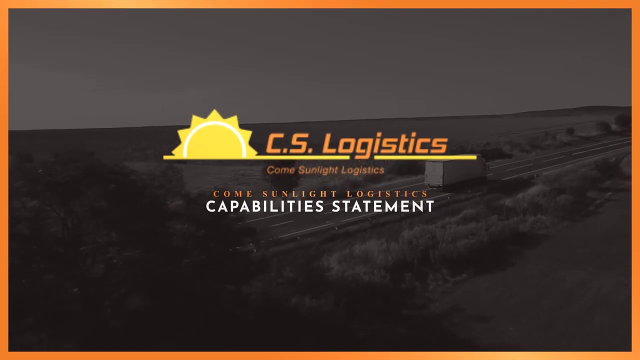 Come Sunlight Logistics - YouTube