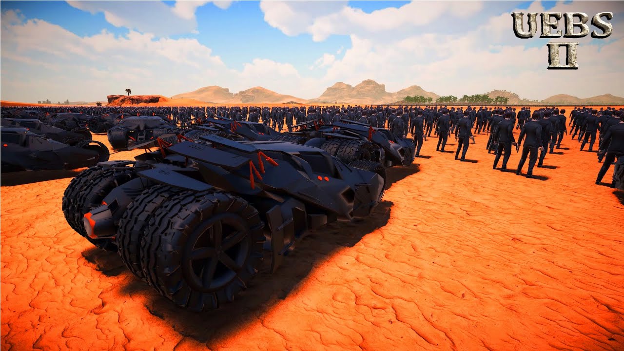 NEW UNIT | BATMOBILE & JOHN WICK vs 1,000,000 TROLLS | Ultimate Epic ...
