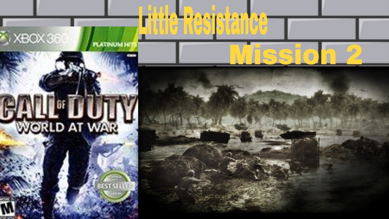 COD WaW Mission 2 Little Resistance - YouTube