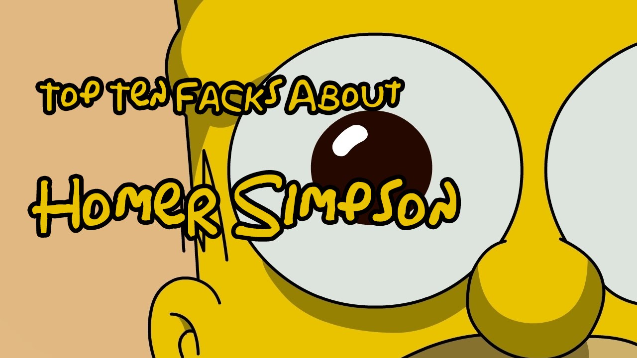 Top 10 Facts about Homer Simpson - YouTube