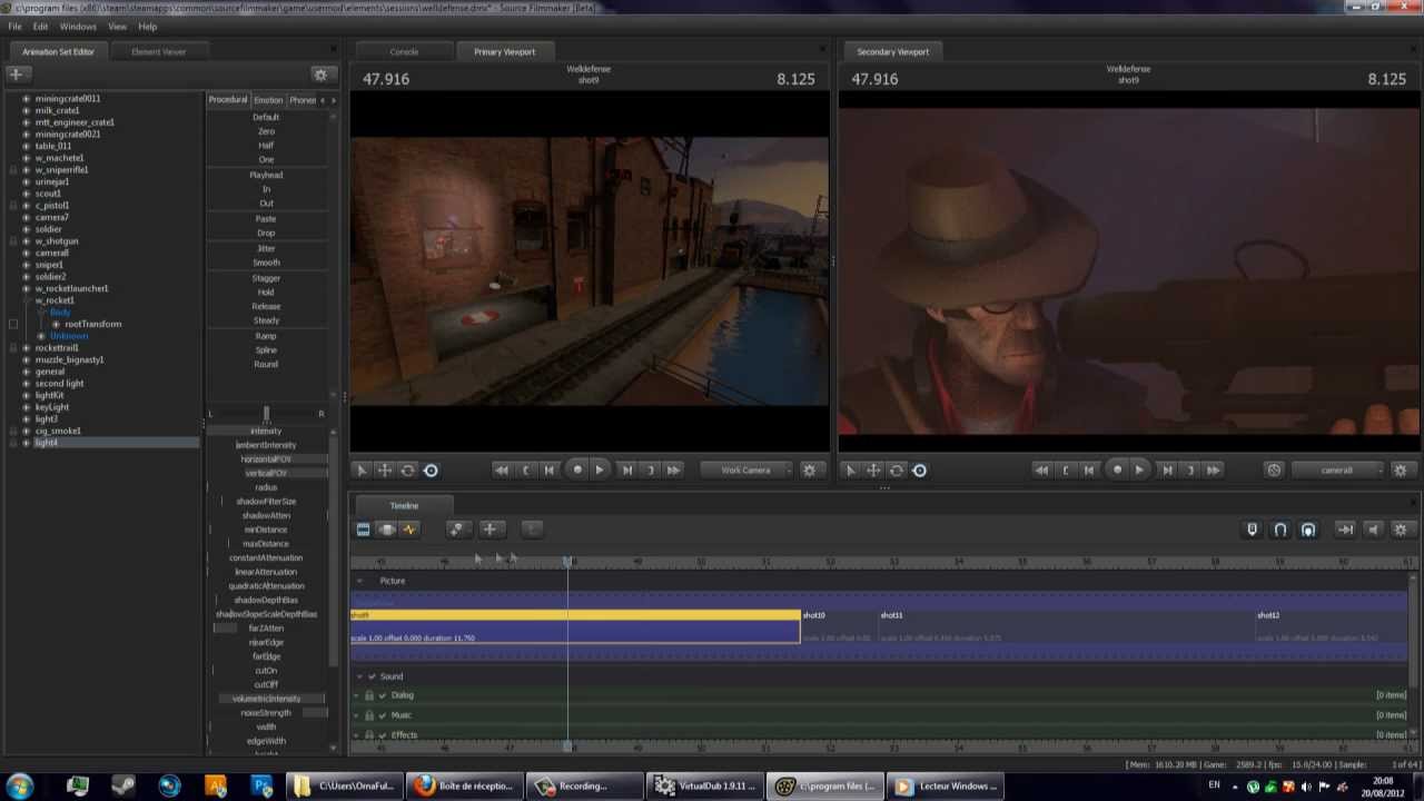 |SFM HD| A simple example of lighting - YouTube