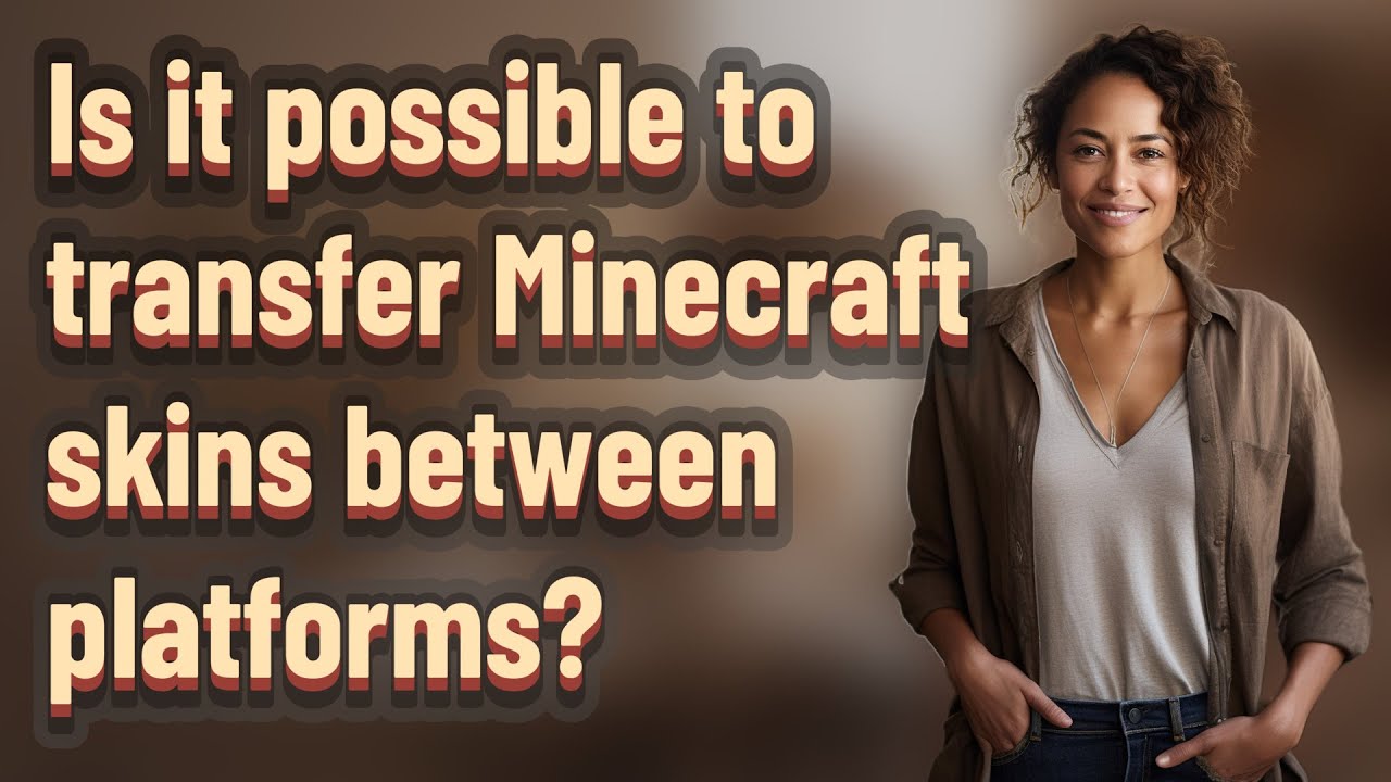 Is it possible to transfer Minecraft skins between platforms? - YouTube
