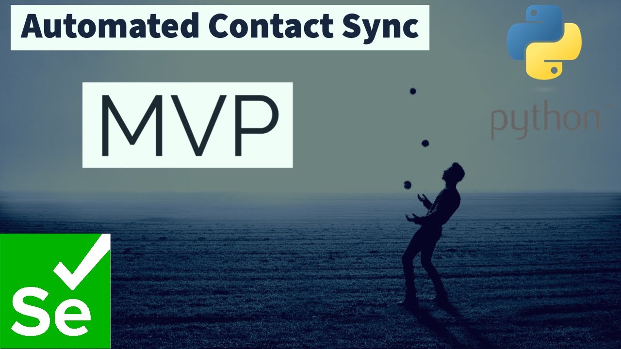 Automated Contact Sync, Part III: MVP - YouTube