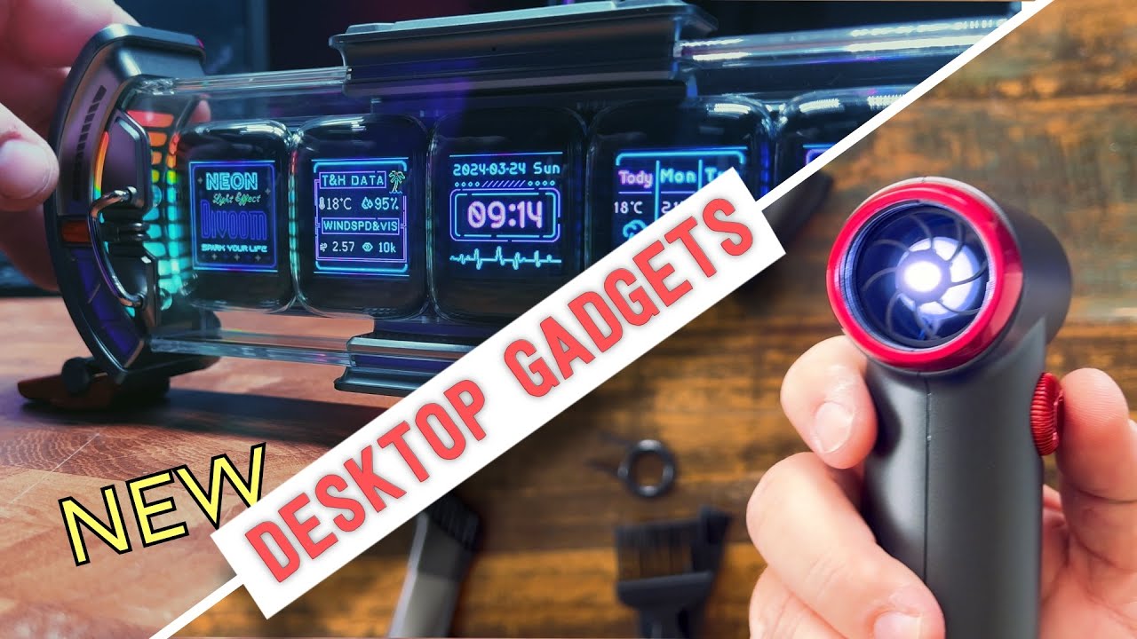 5 really Cool Desktop Gadgets... TIME MACHINE?!?! - YouTube