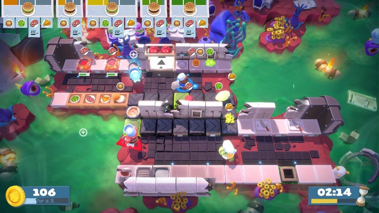 Overcooked! AYCE_Overcooked 2_Part 6 (4 players co-op) - YouTube