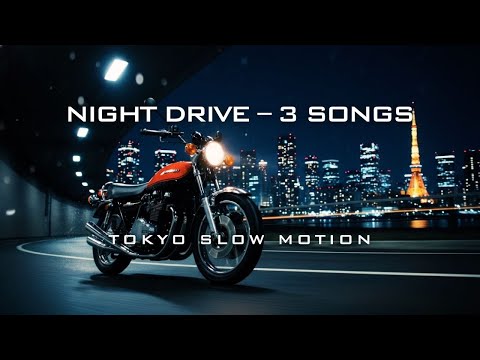 Tokyo City Rock (3 Songs Mix) | Tokyo Night Drive | Tokyo Slow Motion