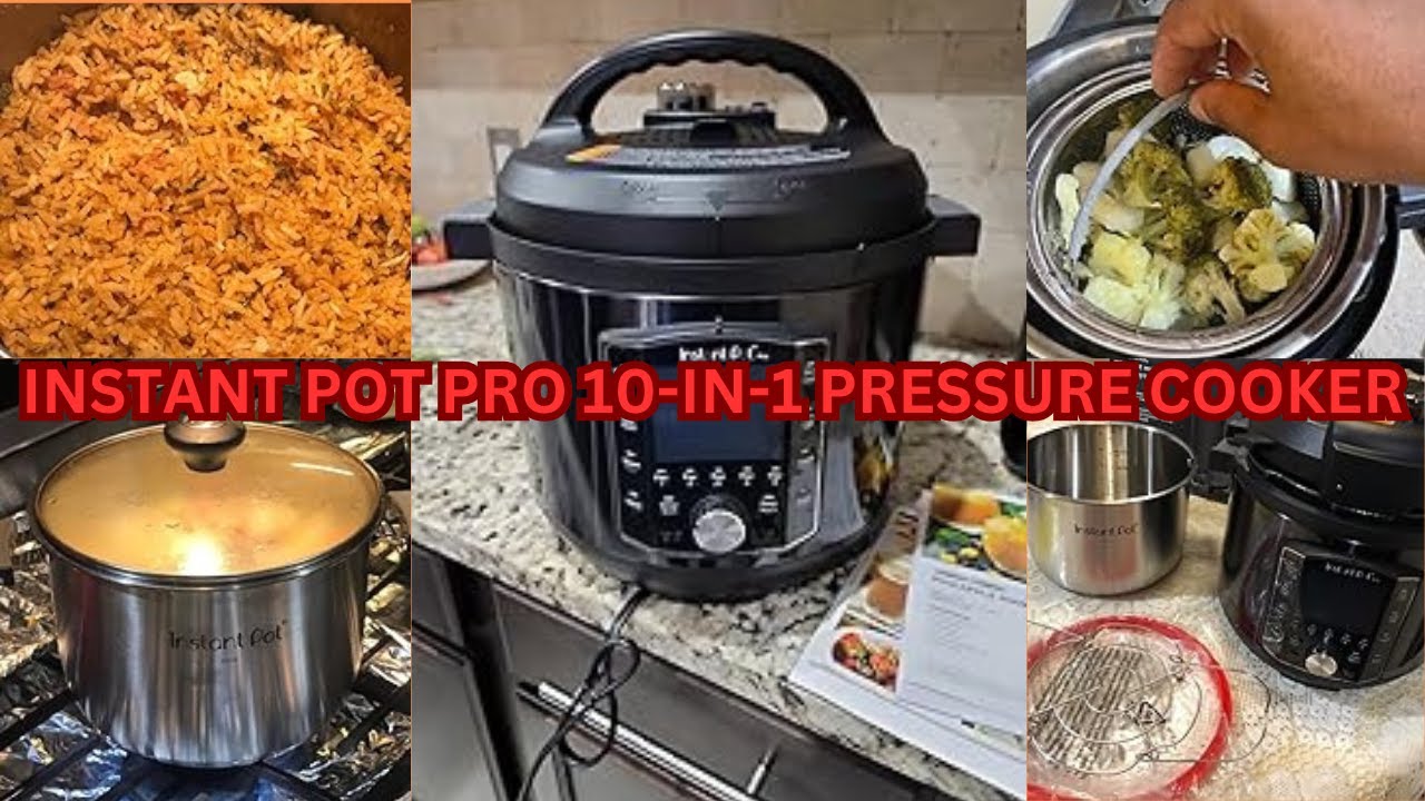 INSTANT POT PRO 10 IN 1 PRESSURE COOKER - YouTube