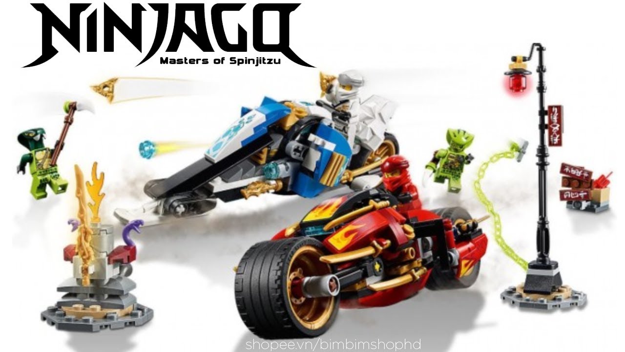 Đồ Chơi Xếp Hình LEGO NINJAGO Siêu Kiếm Của KAI & Xe Nguyên Tố Của ZANE ...
