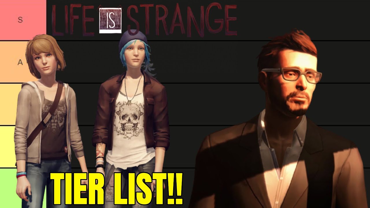 Life Is Strange Character TIER LIST (LIS 1) - YouTube