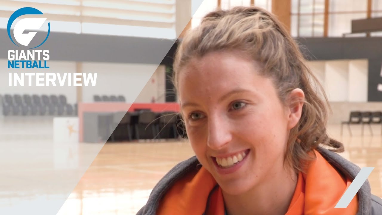 GIANTS Netball / Amy Parmenter Signs as 2019 GIANT - YouTube