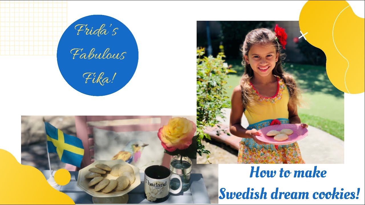 How to make Swedish dream cookies, called "Drömmar"! - YouTube