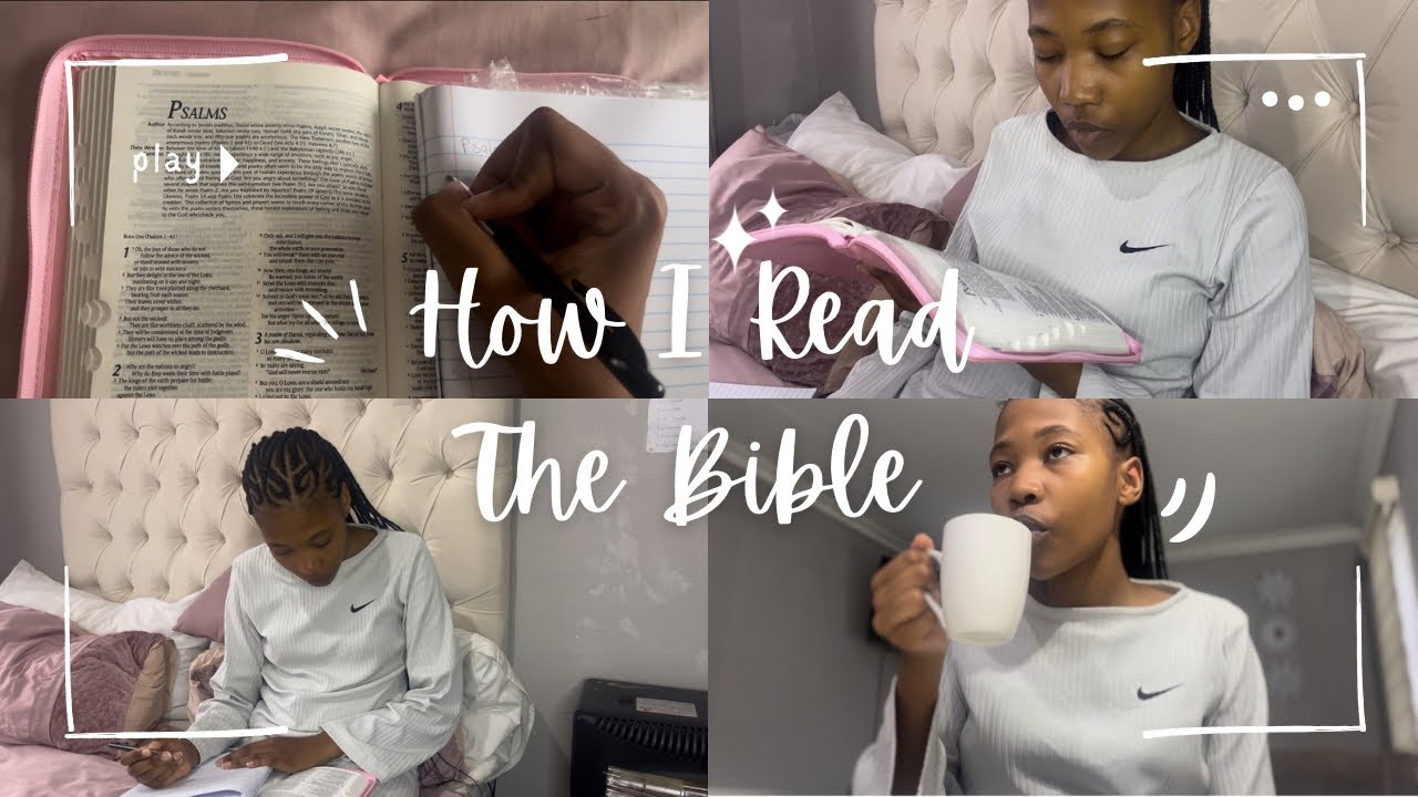 How I read the Bible - YouTube