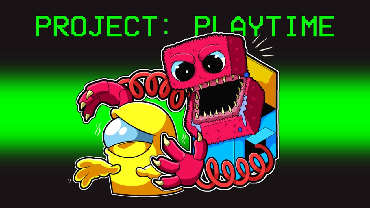 Escaping Boxy Boo in Among Us (Project Playtime Map Mod) - YouTube