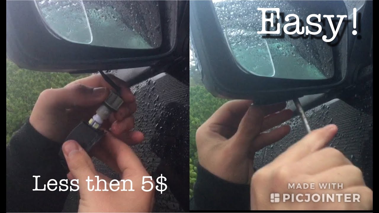 How to Change Puddle Light BULBS on 2006 - 2012 (first gen) Ford Fusion ...