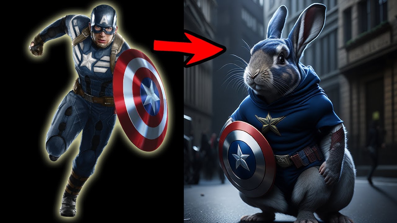SUPERHEROES but RABBITS💥 All Characters (Marvel & DC) - YouTube