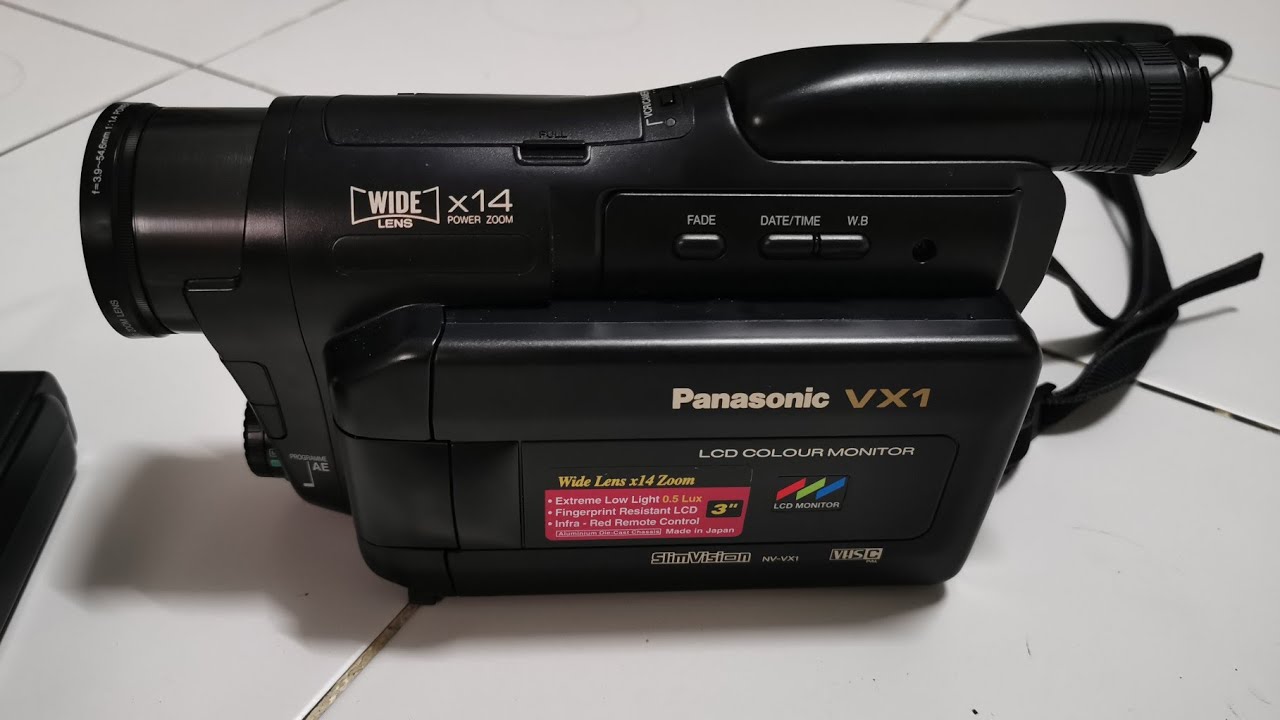 รีวิวกล้อง PANASONIC VX1 VHS-C ขายกล้องวีดีโอ VHS-C ขายกล้องวีดีโอ ...