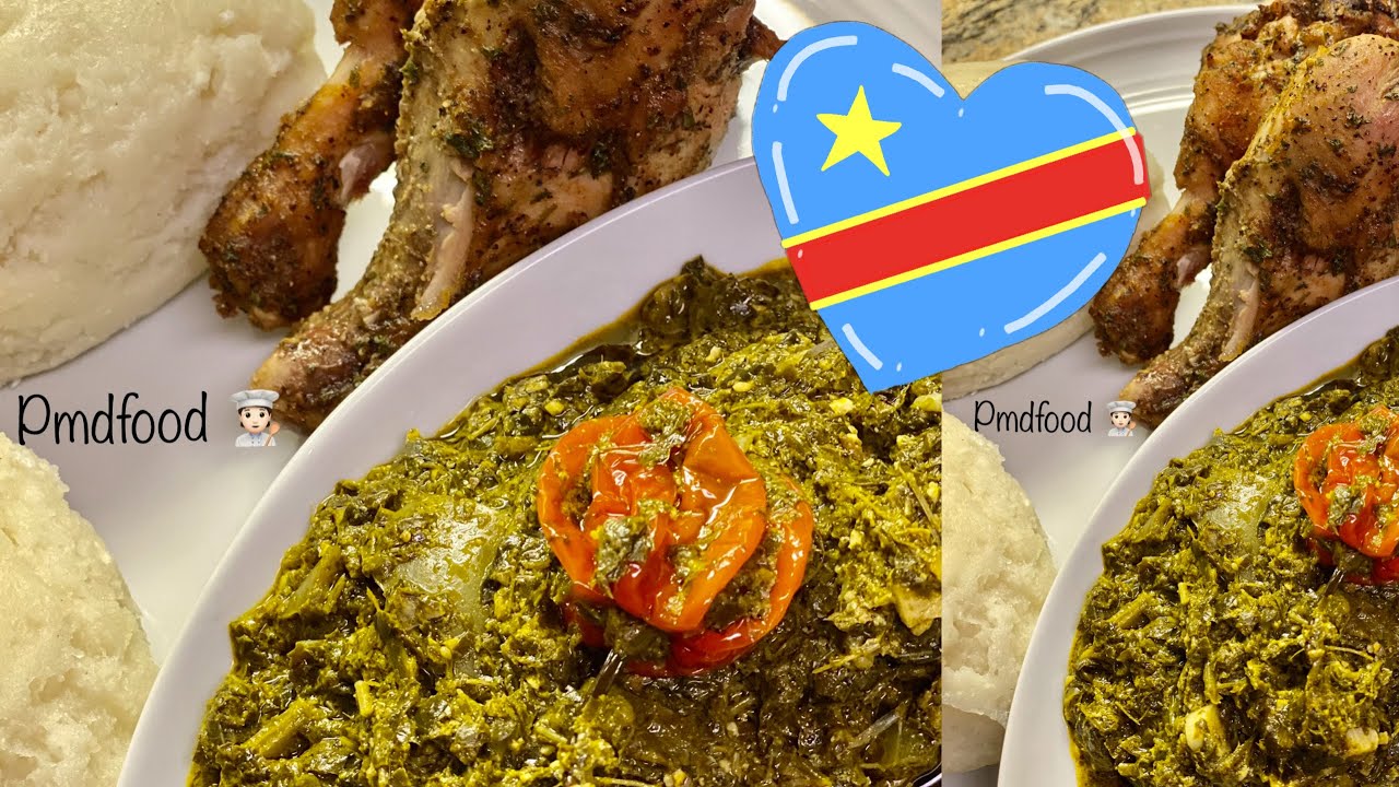 Recette Pondu 🇨🇩 Très Facile #Cassava Leave Recipe very Easy - YouTube