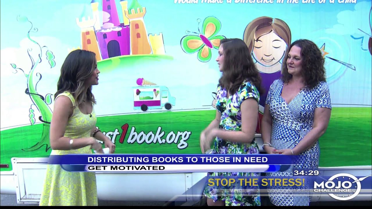 Sarah Dewitz and The Just1Book Foundation - YouTube