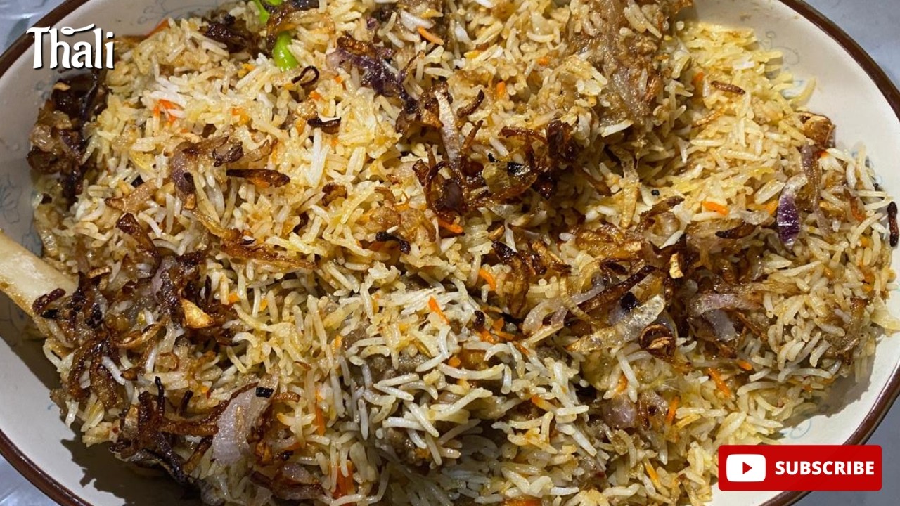 Beef Biryani Recipe By Thali Official | Masala Beef Biryani #thali # ...