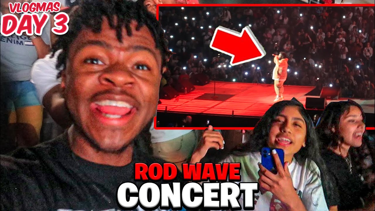 VLOGMAS DAY 3: I Went To Rod Wave Concert In Dallas, Texas ...