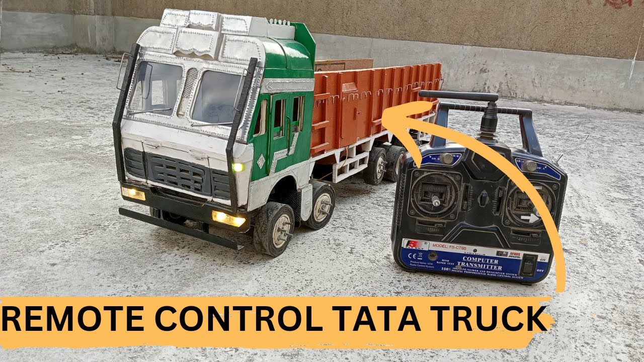 REMOTE CONTROL TATA 4225 TRUCK|TATA TRUCK DICAST MODEL|TATA TRUCK KAISE ...