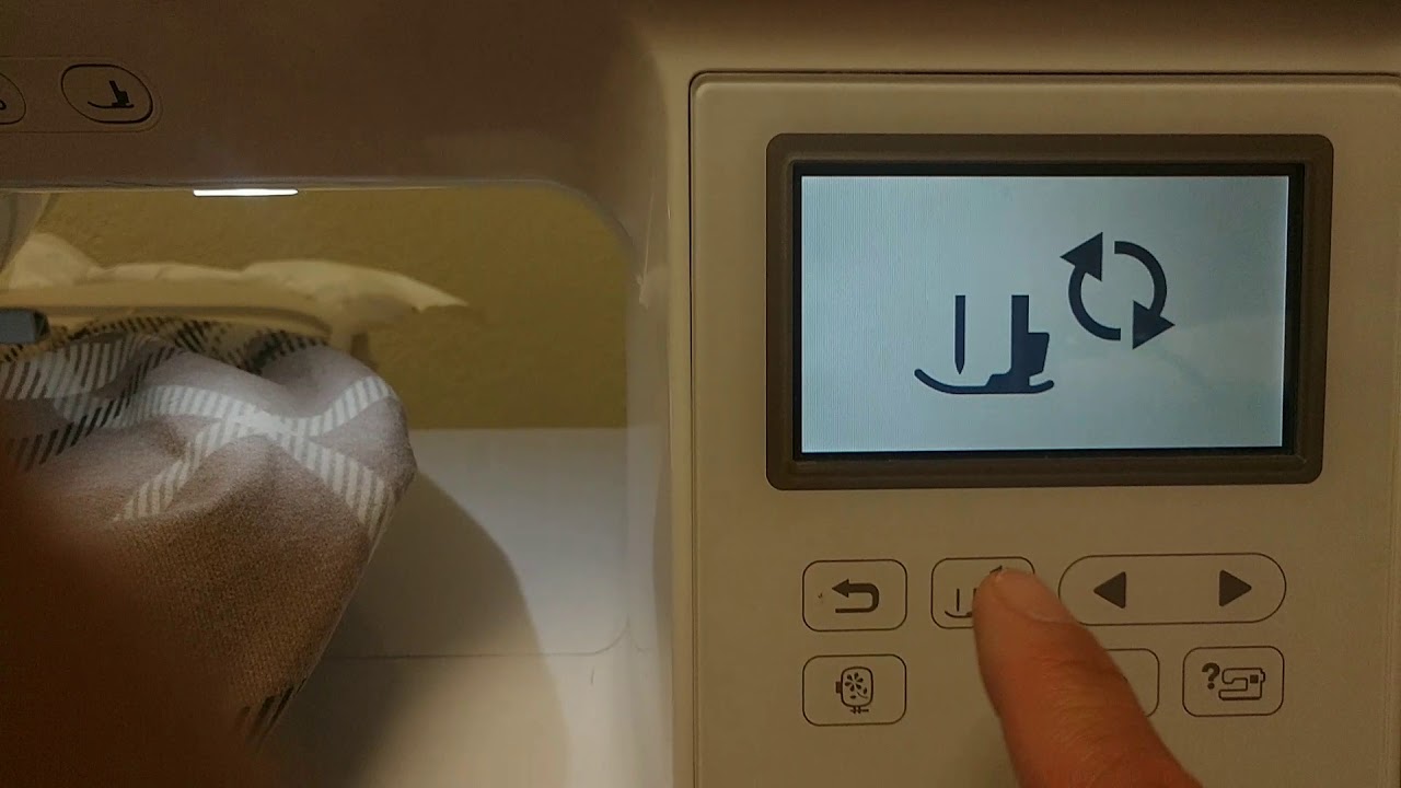 How to add letters on my embroidery machine Flourish Baby Lock - YouTube