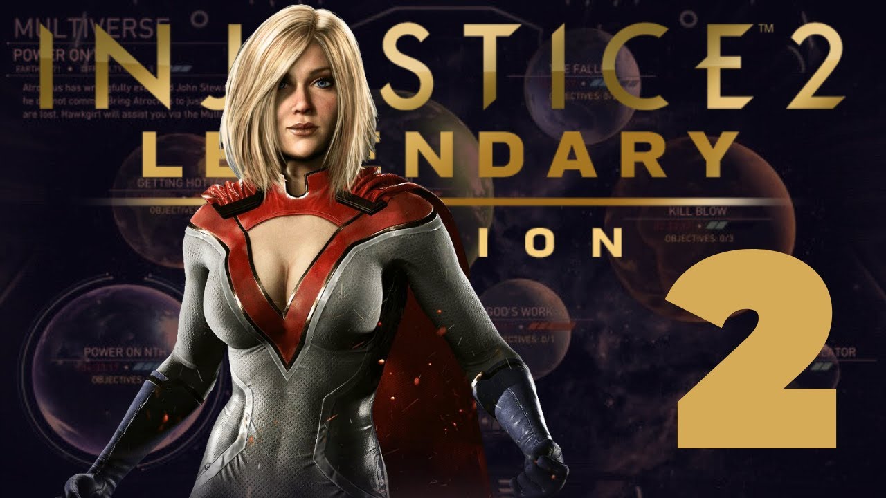 injustice 2 legendary edition: Power Girl, part 2 #injustice2 # ...