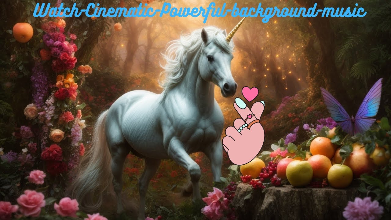 "Dreamwave Delight: Cinematic, Powerful Background Music with Unicorn 🌌 ...