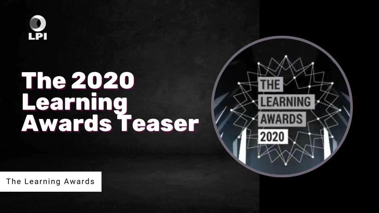 The Learning Awards 2020 Teaser | The Learning and Performance ...