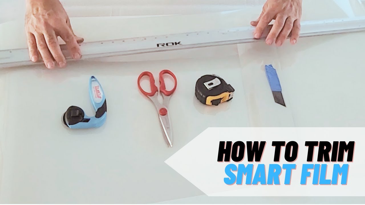 How to Trim Smart Film - YouTube