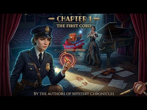 Criminal Archives 5:Symphony of Death Chapter 1 Full Walkthrough(Puzzle Guide)