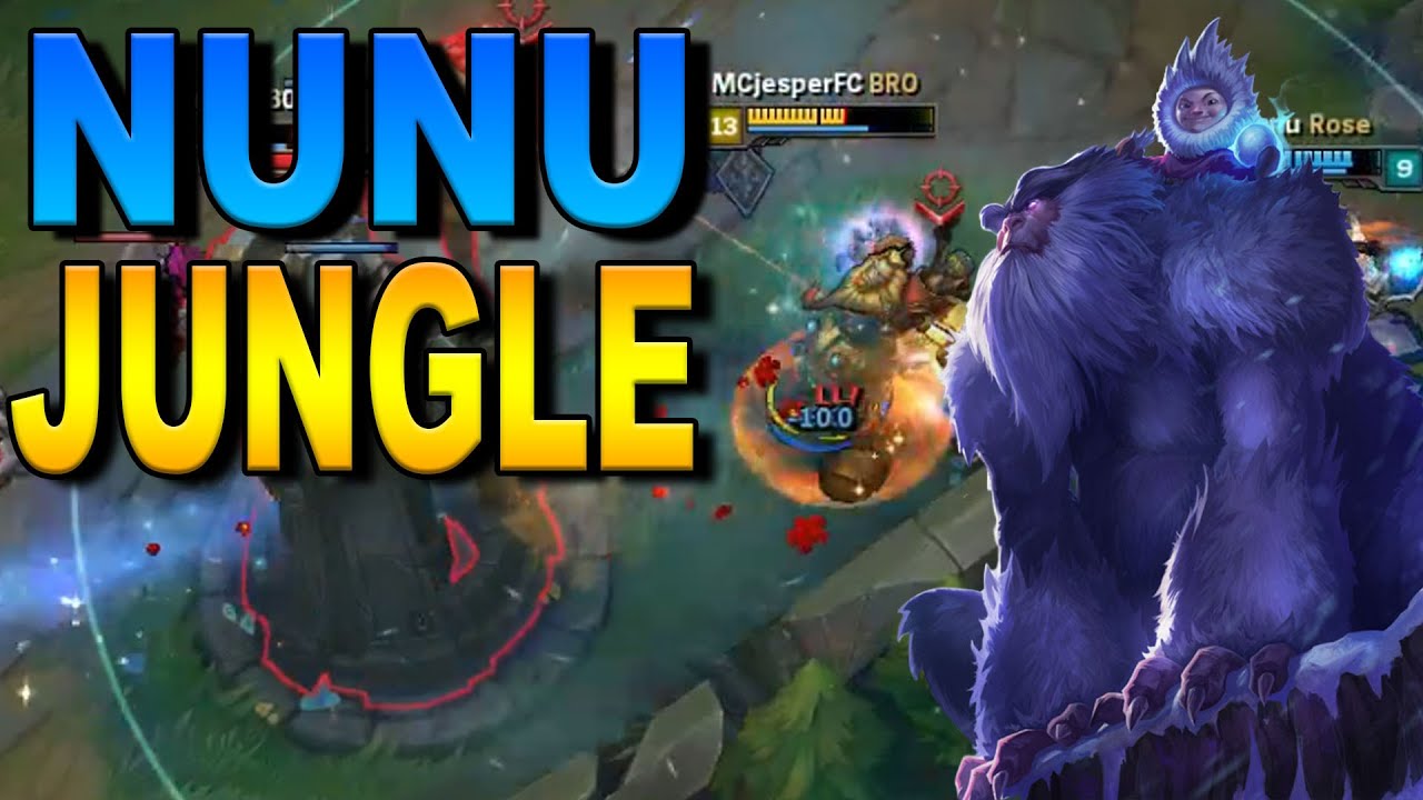 League of Legends | Nunu Jungle | Full Gameplay - YouTube