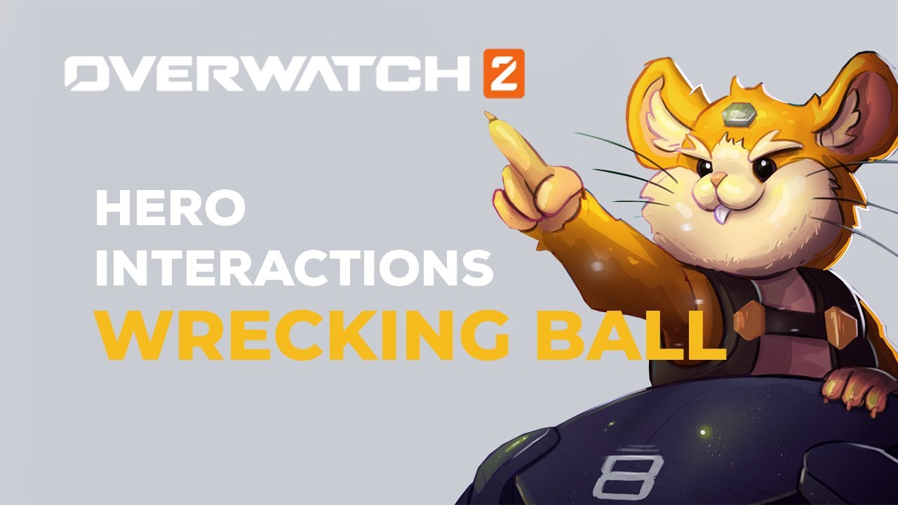 Overwatch 2 | Hero Interactions: Wrecking Ball - YouTube