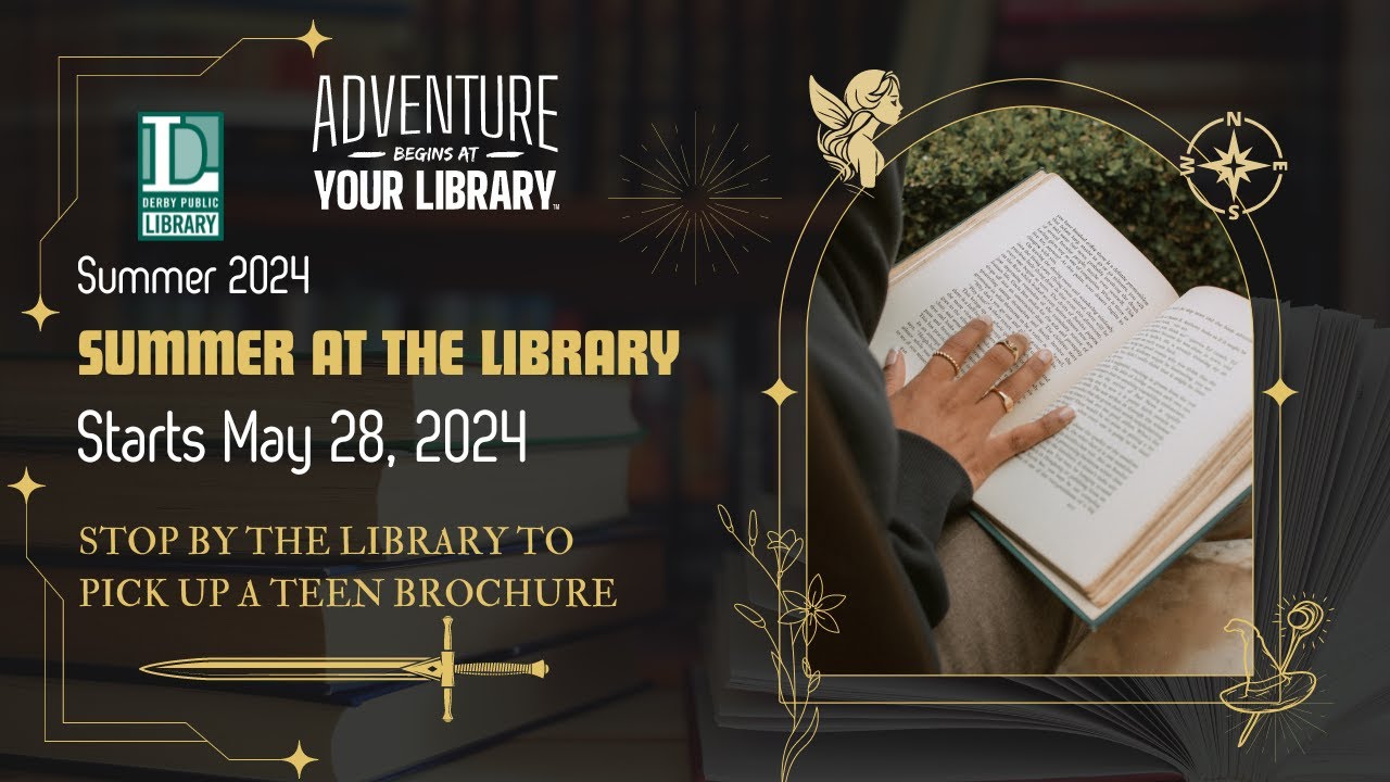 Teen Summer Reading 2024 | Adventure Begins At Your Library - YouTube