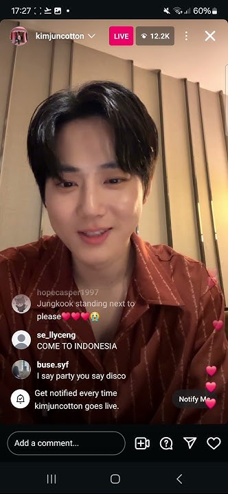 Suho IG live #exo # suho #kpop #iglive - YouTube