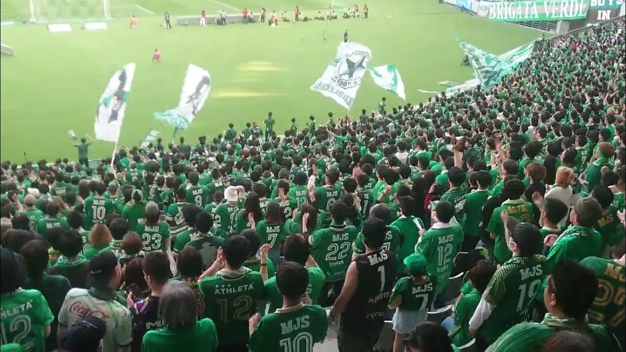 カモンヴェルディ チャント 後半開始東京ヴェルディvsFC東京 味の素スタジアム J1第8節 2024/4/13 - YouTube
