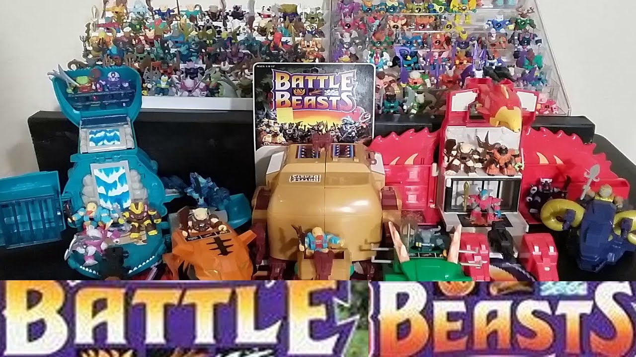 RETRO-WED: 1987 BATTLE BEASTS ENTIRE TOY LINE OF FIGURES, VEHICLES AND ...