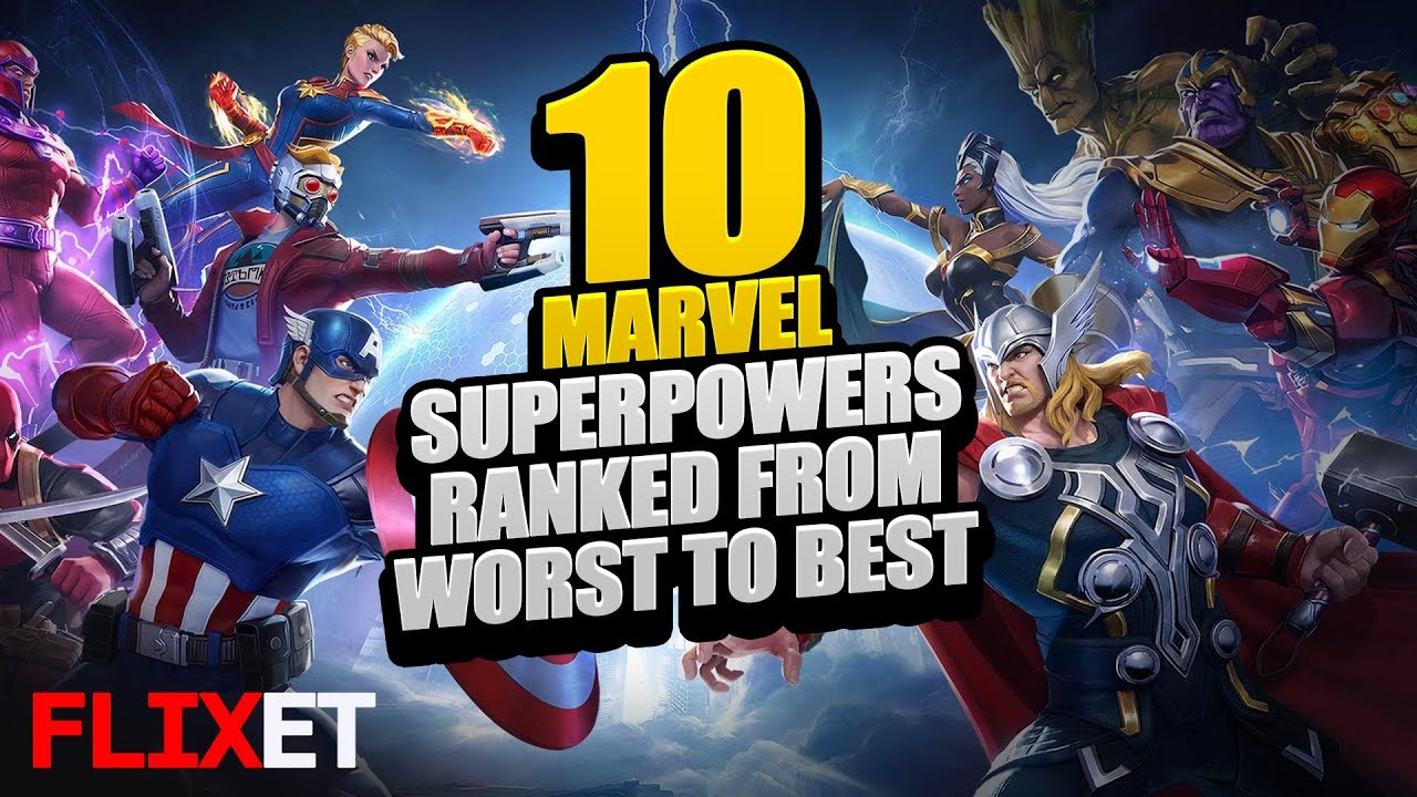 Ranking The 10 Marvel Superpowers From Worst To Best ! - YouTube