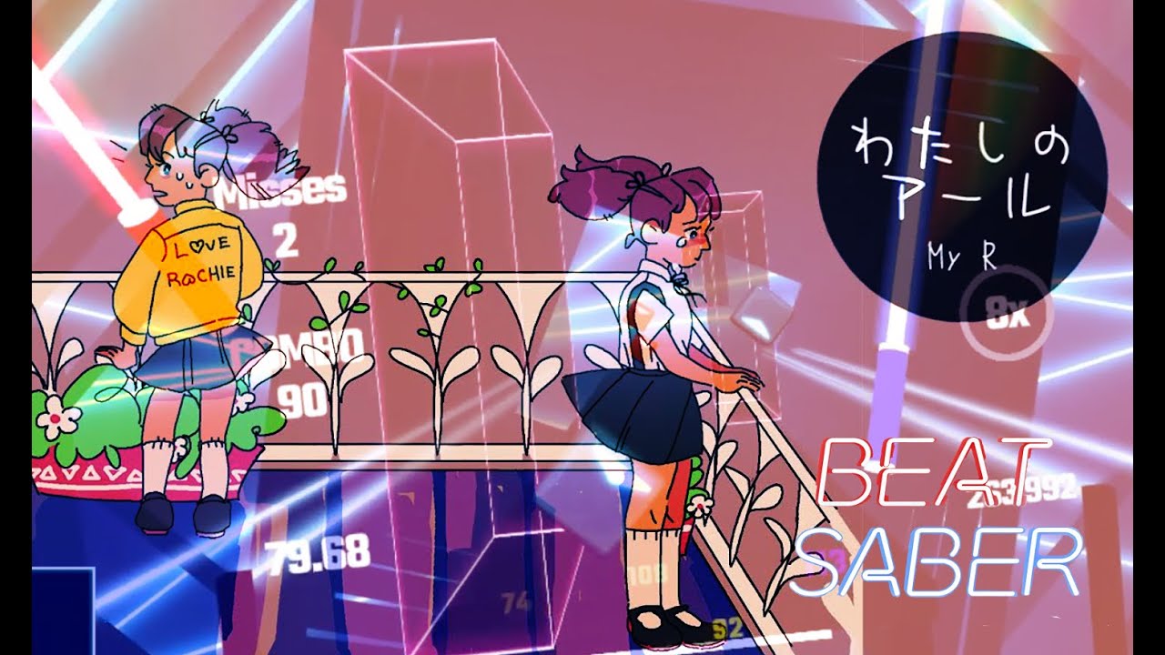 Kurage-P - My R (Rachie Cover) Beat Saber [Expert] - YouTube