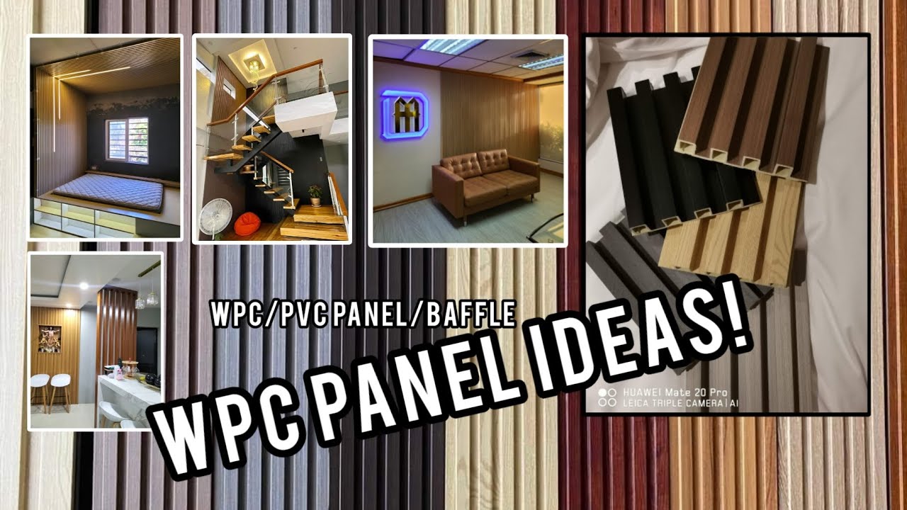 WPC PANEL and PVC PANEL DESIGN IDEAS!! | 9CM - YouTube