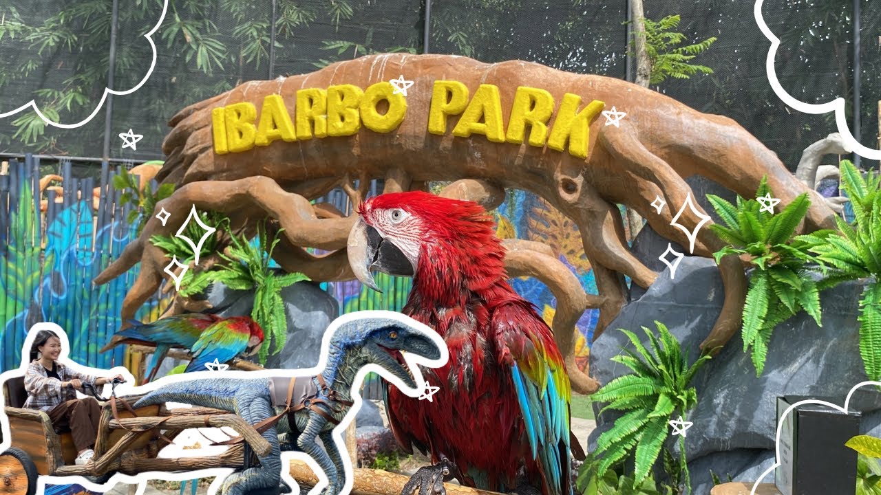MARI AJAK SIKECIL KE IBARBO AVIARY || BISA NAIK DINO😱 - YouTube