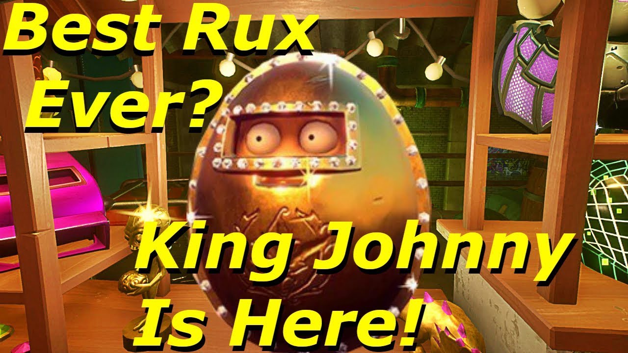 Plants vs Zombies GW 2 - King Johnny And Bling Rux Is Here! Best Rux ...