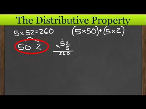 5th Grade Go Math Lesson 1.3 Distributive Property - YouTube