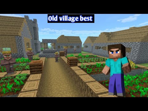 MINECRAFT OLD VILLAGE - YouTube