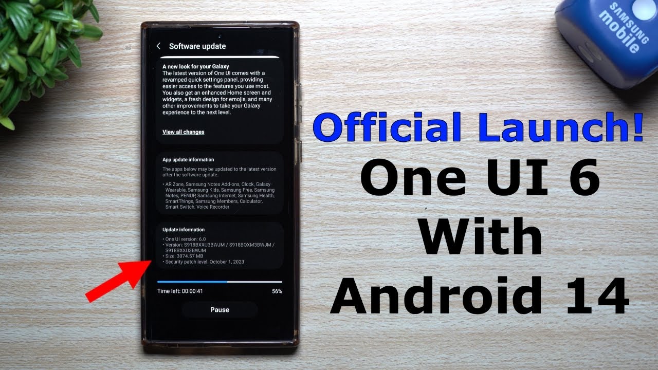 It's Officially Official! Samsung One UI 6 With Android 14 Just ...