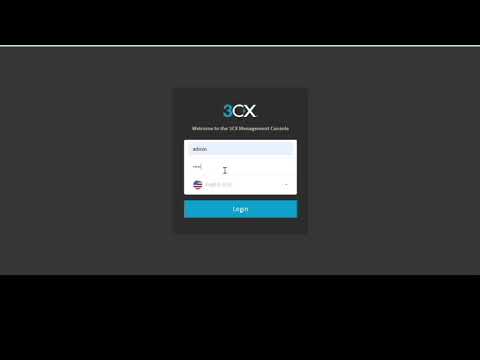 How to setup 3CX from Scratch | Change Admin login / Extension lengths ...