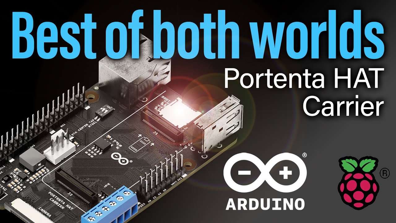 Arduino Portenta Hat Carrier Upgrade Your Raspberry Pi Projects Youtube