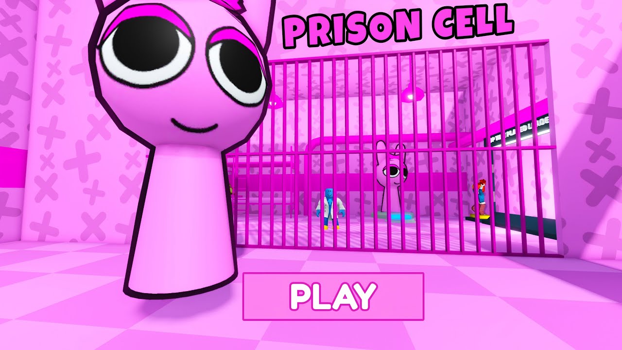 PINK SPLANKI'S PRISON RUN! OBBY ROBLOX - YouTube
